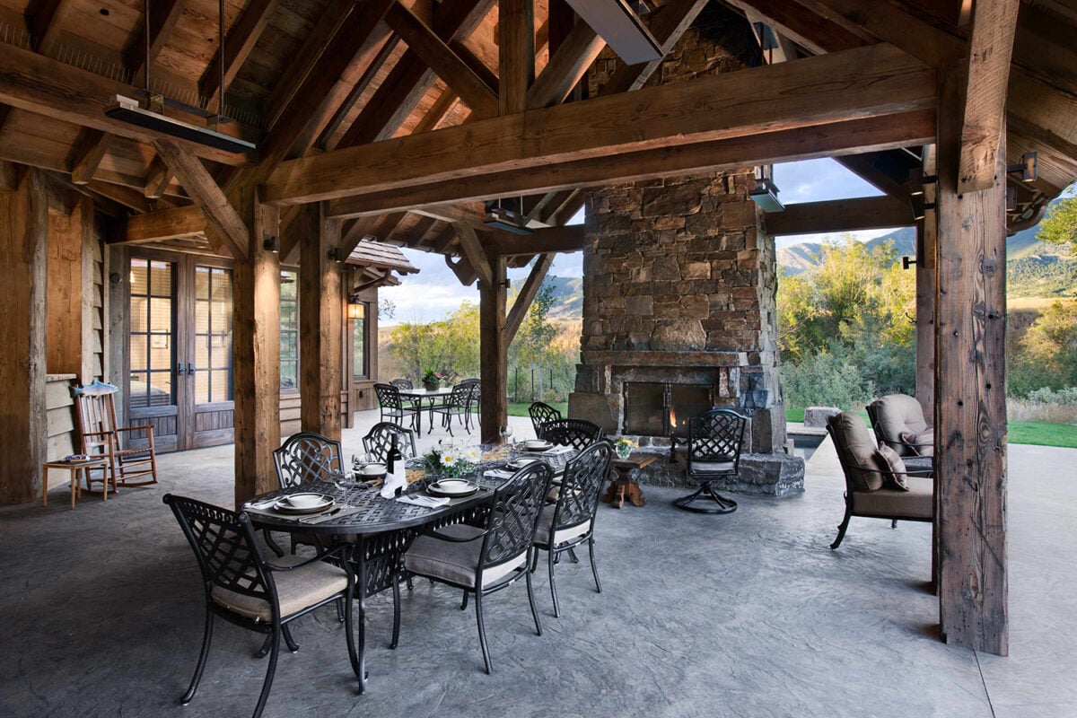 35 Rustic Outdoor Design Ideas for 2023 | Patios, Porches & Decks