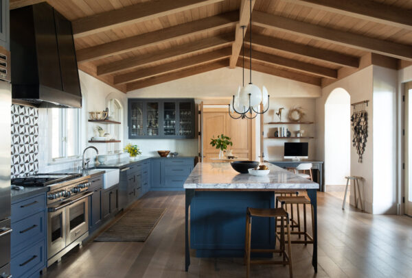 50 Blue Kitchen Cabinet Ideas | Pictures & Design Tips
