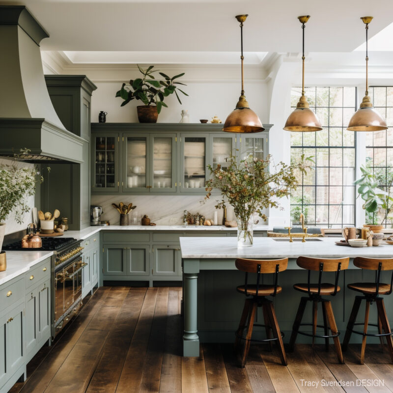 31 Green Kitchen Cabinet Ideas from Sage to Olive