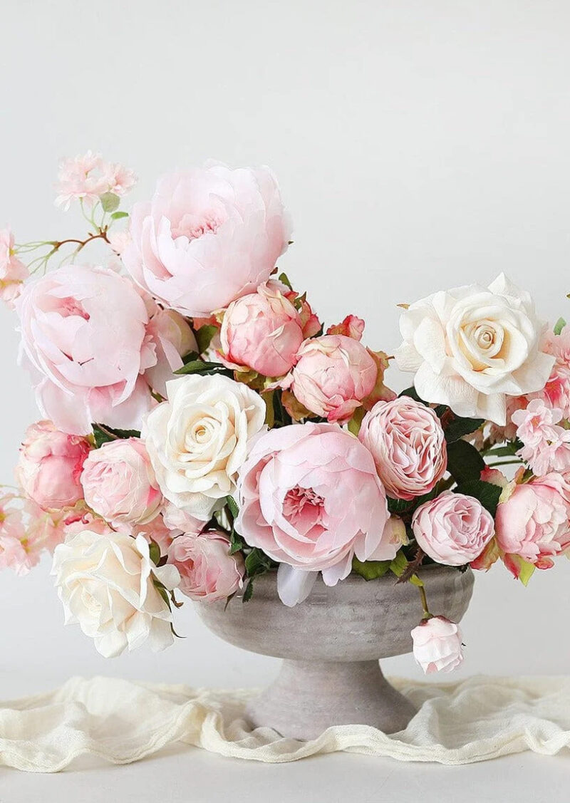 35 How to Decorate with Faux Flowers Design Tips for 2024