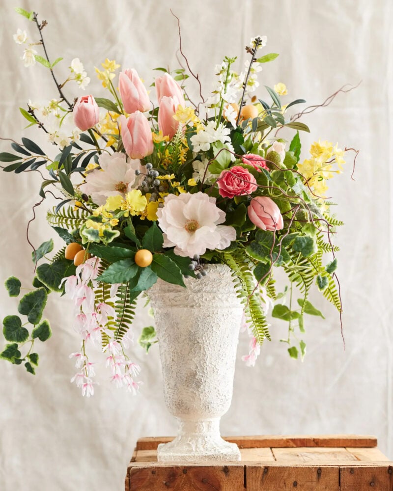 35 How to Decorate with Faux Flowers Design Tips for 2024