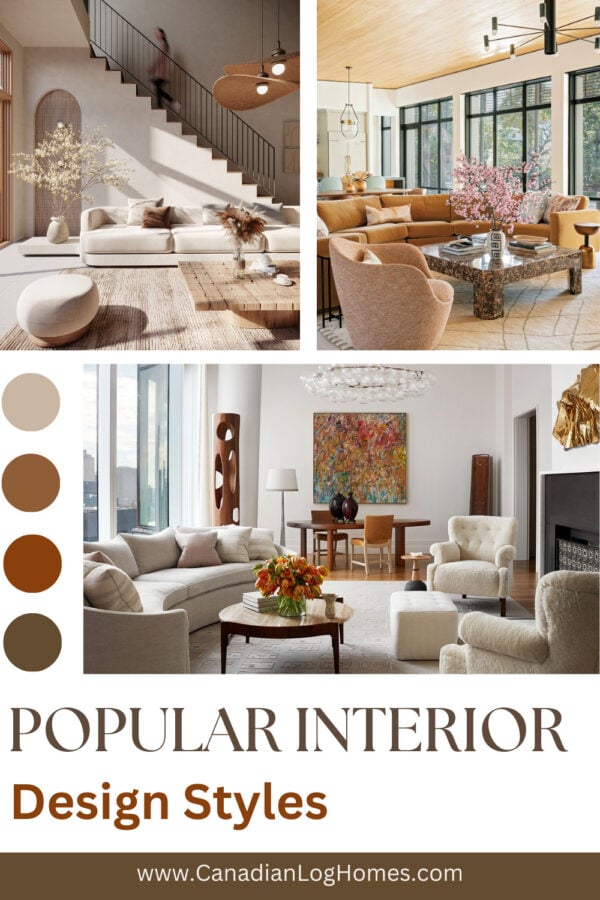 14 Popular Interior Design Styles for 2024 | Design Tips & Photos